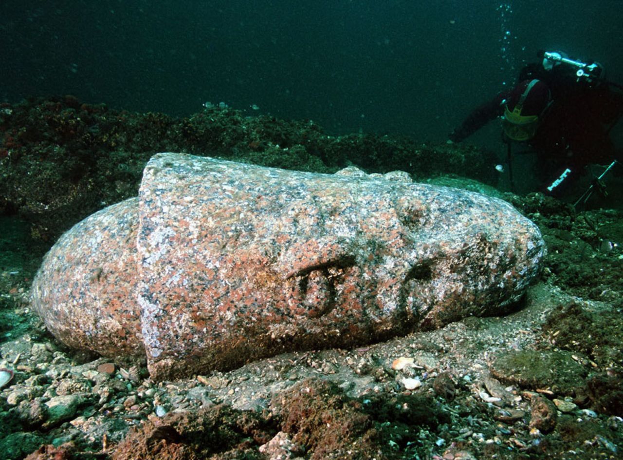 Franck Goddio: Projects: Sunken civilizations: Thonis-Heracleion ...
