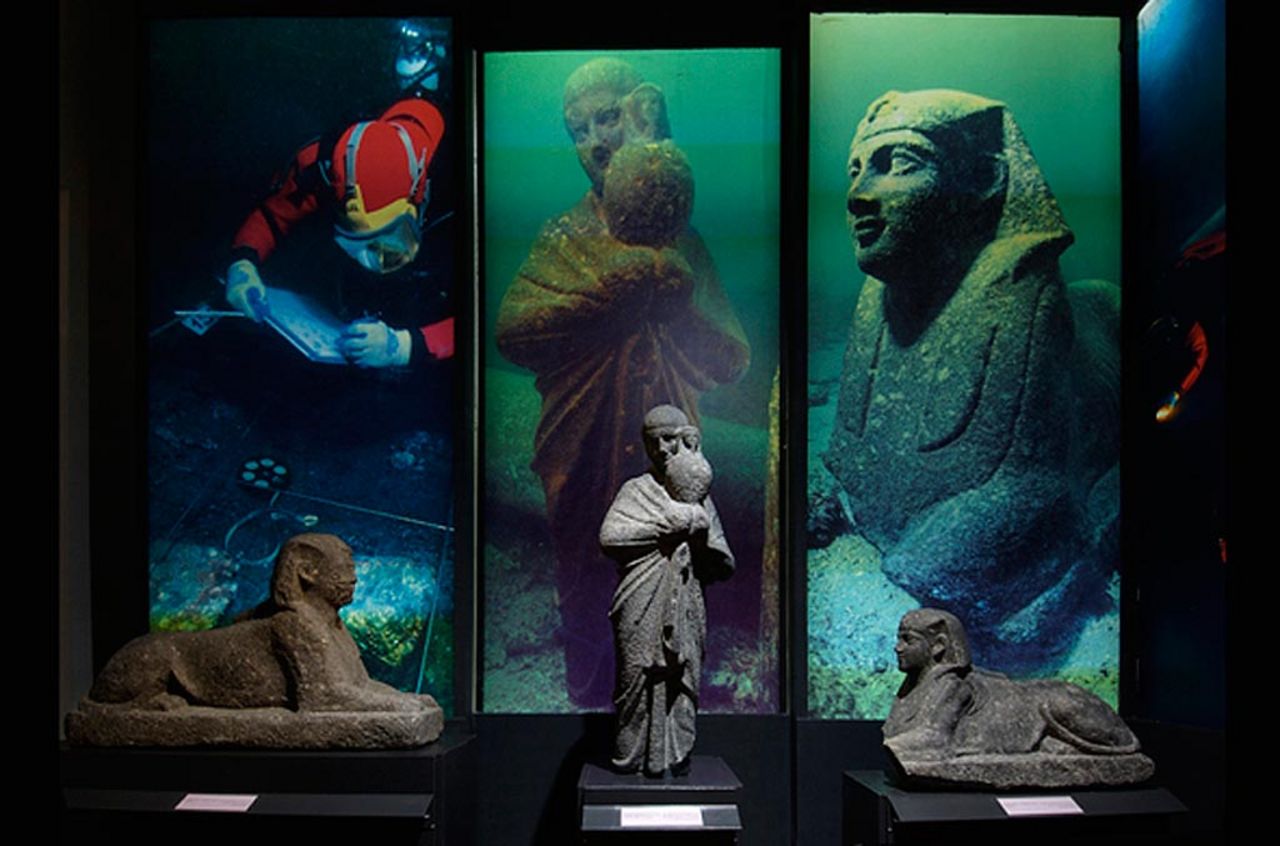 Franck Goddio: Exhibitions: Museums: Alexandria National Museum